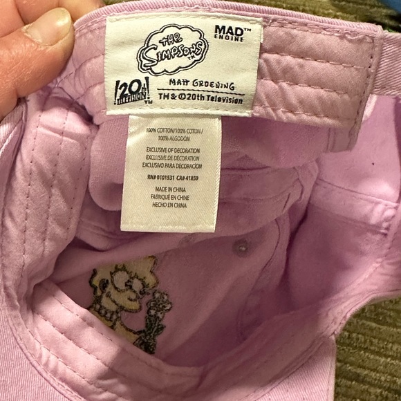 MAD Engine | Accessories | Nwot The Simpsons Lisa Simpson Daisy Flower ...